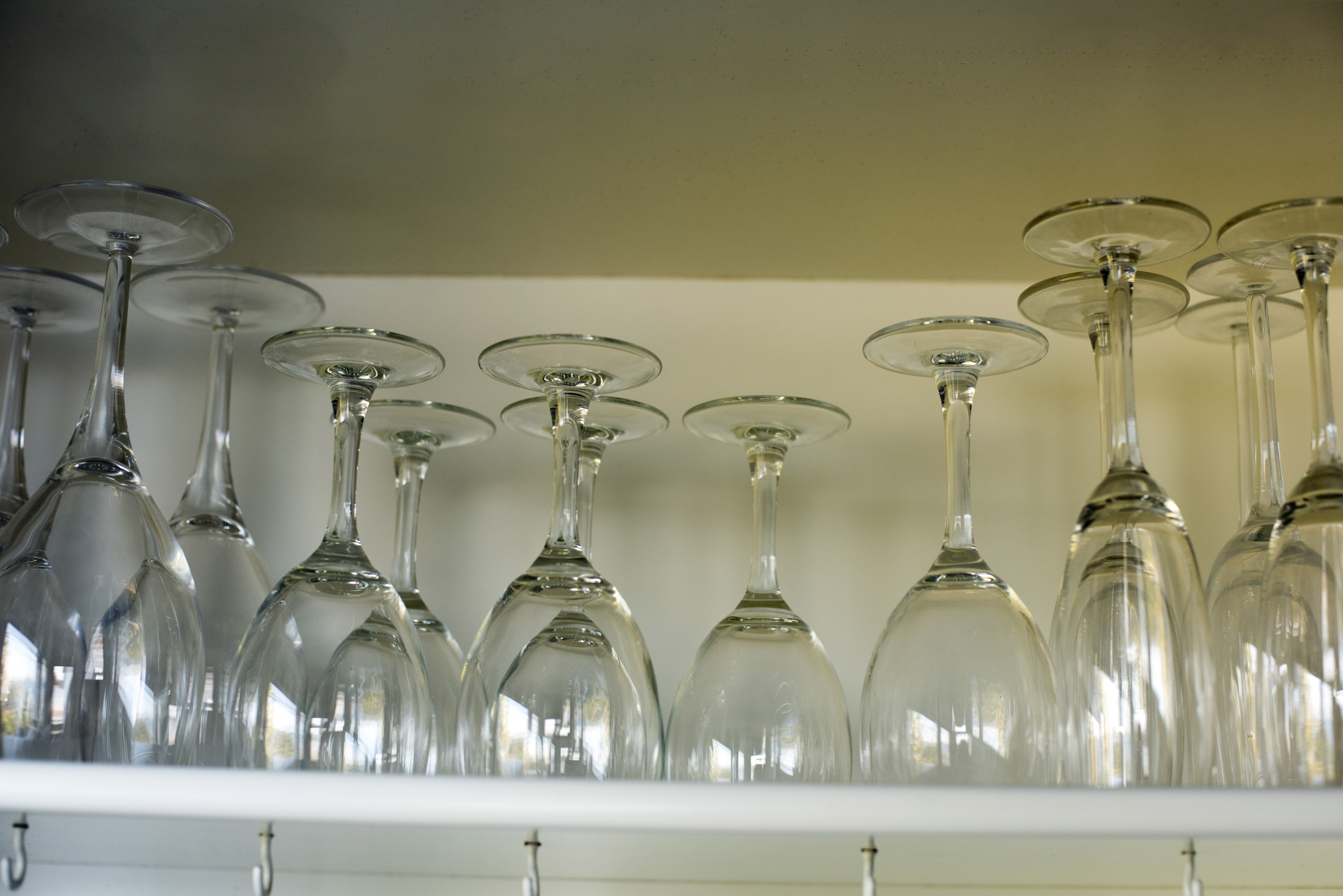 Assorted Clean Glassware Stored On A Shelf Free Stock Image assorted-clean-glassware-stored-on-a-shelf-free-stock-image